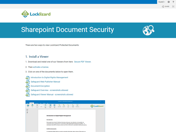 SharePoint Document Security: Secure SharePoint files with DRM ...